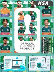 SAUDI ARABIA – Guia Digital PDF – Seleções Copa do Mundo 2026 (Álbum de ...